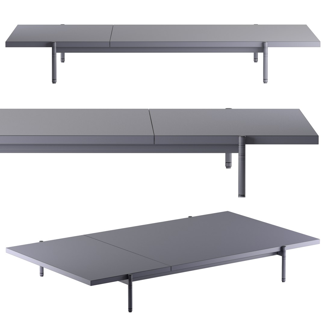 Table Minotti Superquadra 2021 Collection 3D Model - TurboSquid 1808142