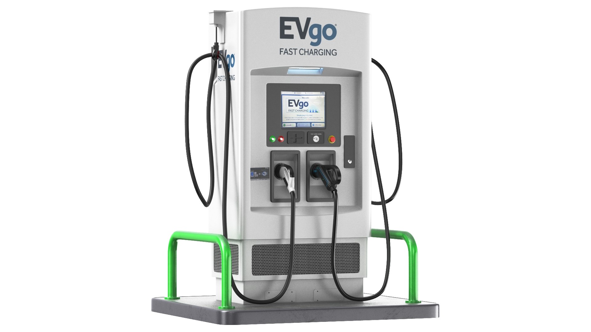 Detailed Electric Car Charger Station Model - TurboSquid 2023901