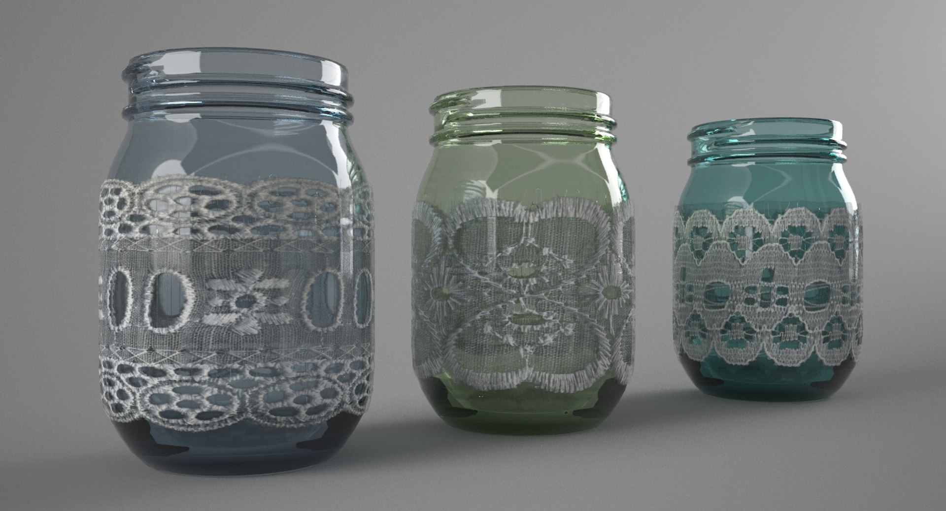 3D Jars Model - TurboSquid 1218550
