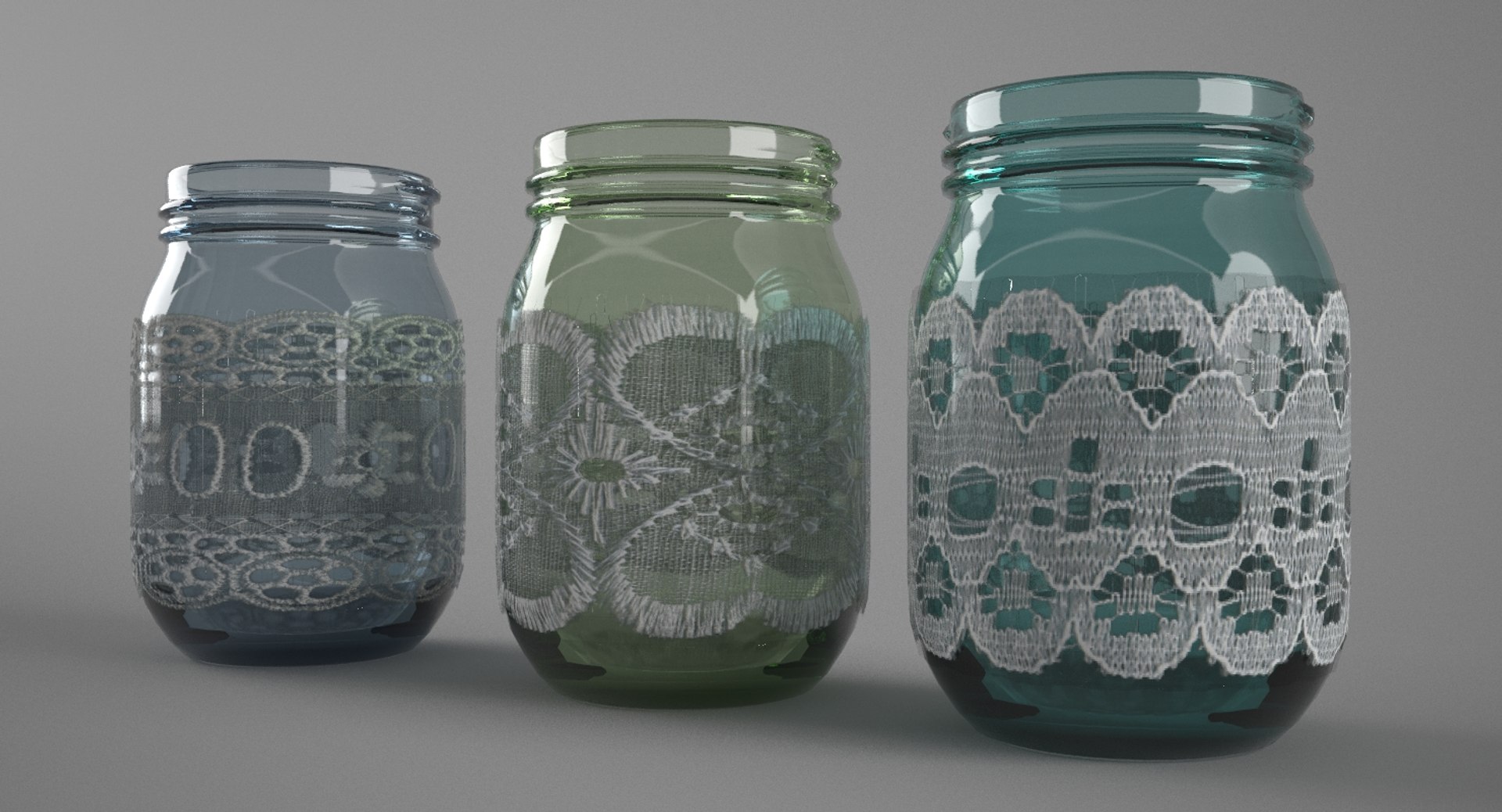 3D Jars Model - TurboSquid 1218550