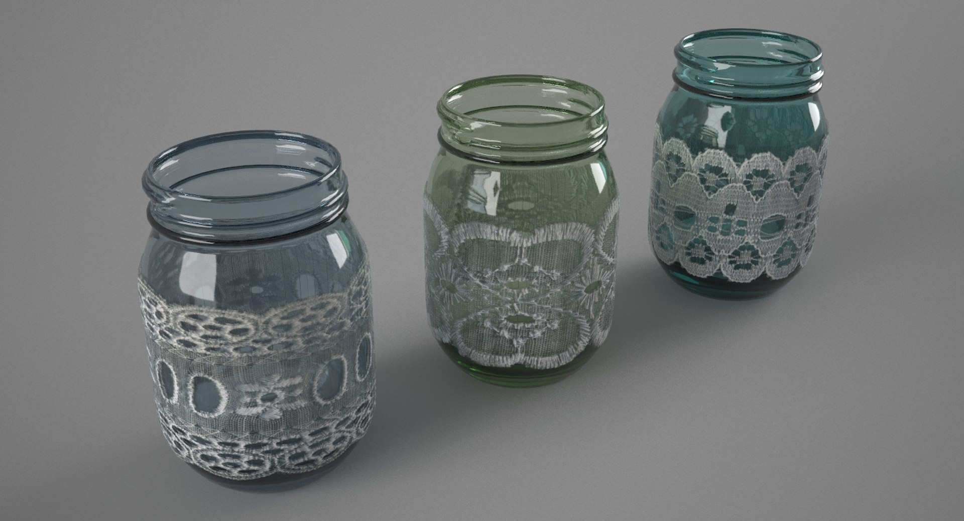 3D Jars Model - TurboSquid 1218550