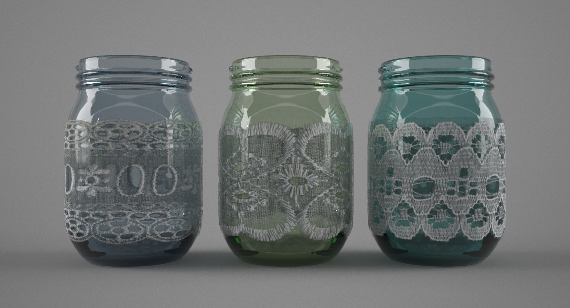 3D Jars Model - TurboSquid 1218550
