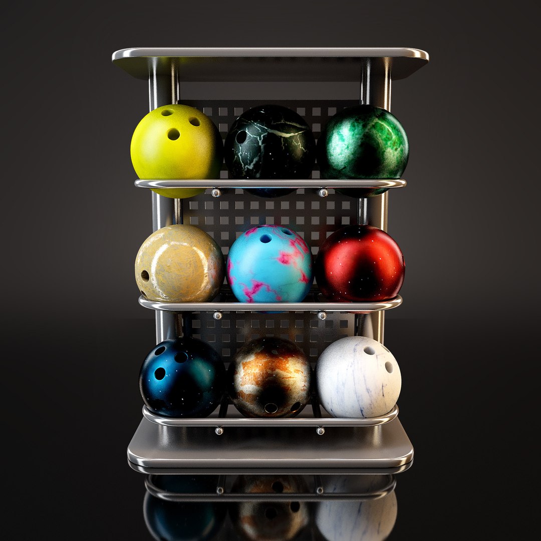 3d Model Bowling Stand