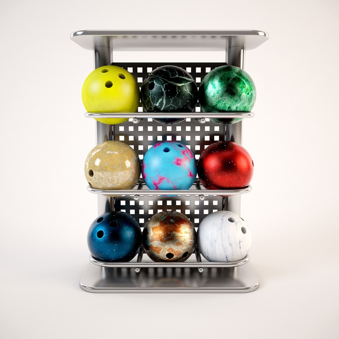 3d Model Bowling Stand