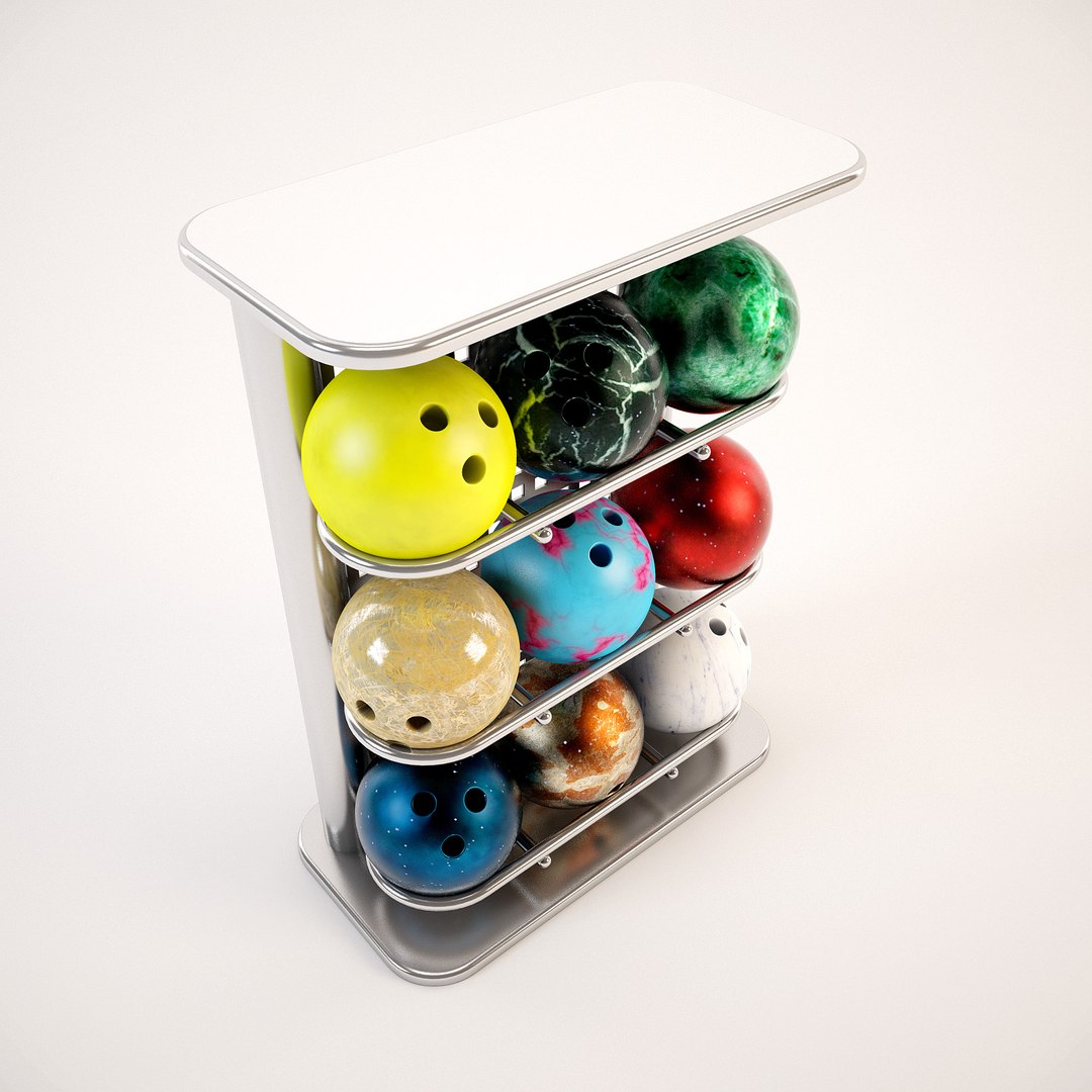 3d Model Bowling Stand