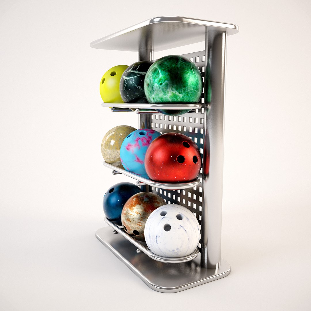 3d Model Bowling Stand