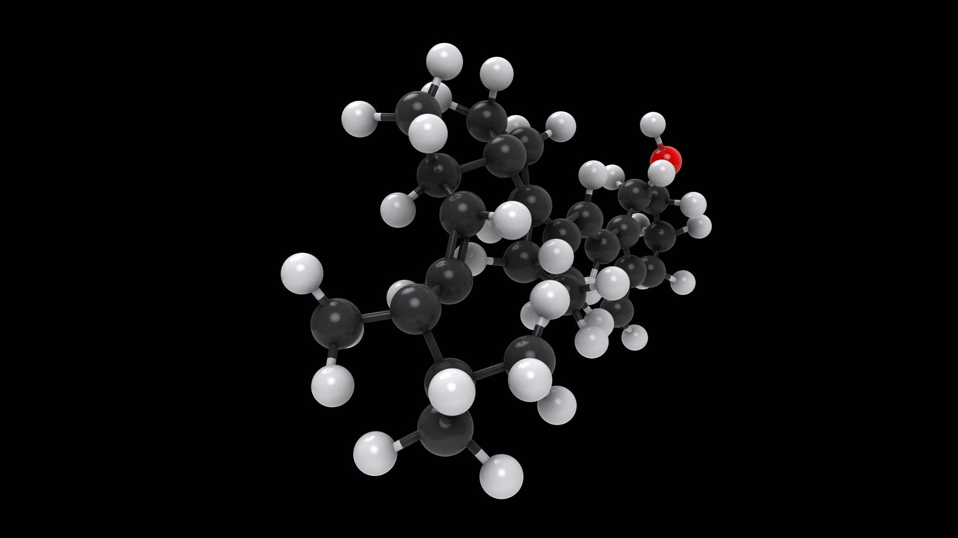 3D Vitamin D Molecular Structure Model - TurboSquid 2192990