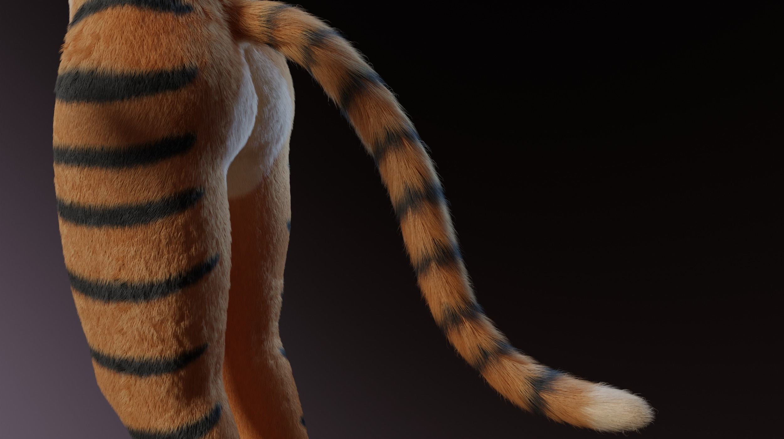 Morgana Sanchez Anthro Tigress 3D model - TurboSquid 1757568