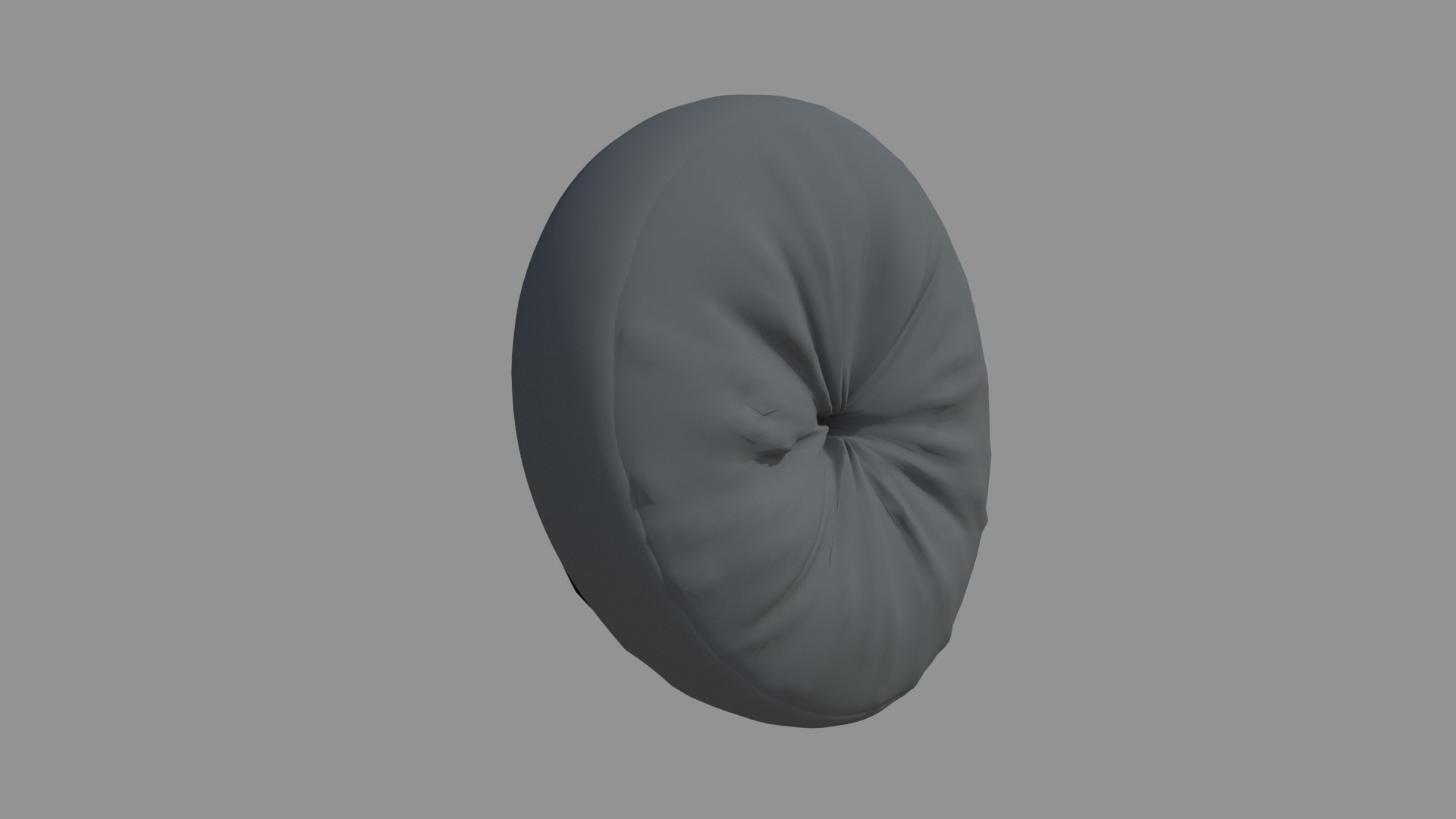 3D Sofa Round Pillow - TurboSquid 1980745
