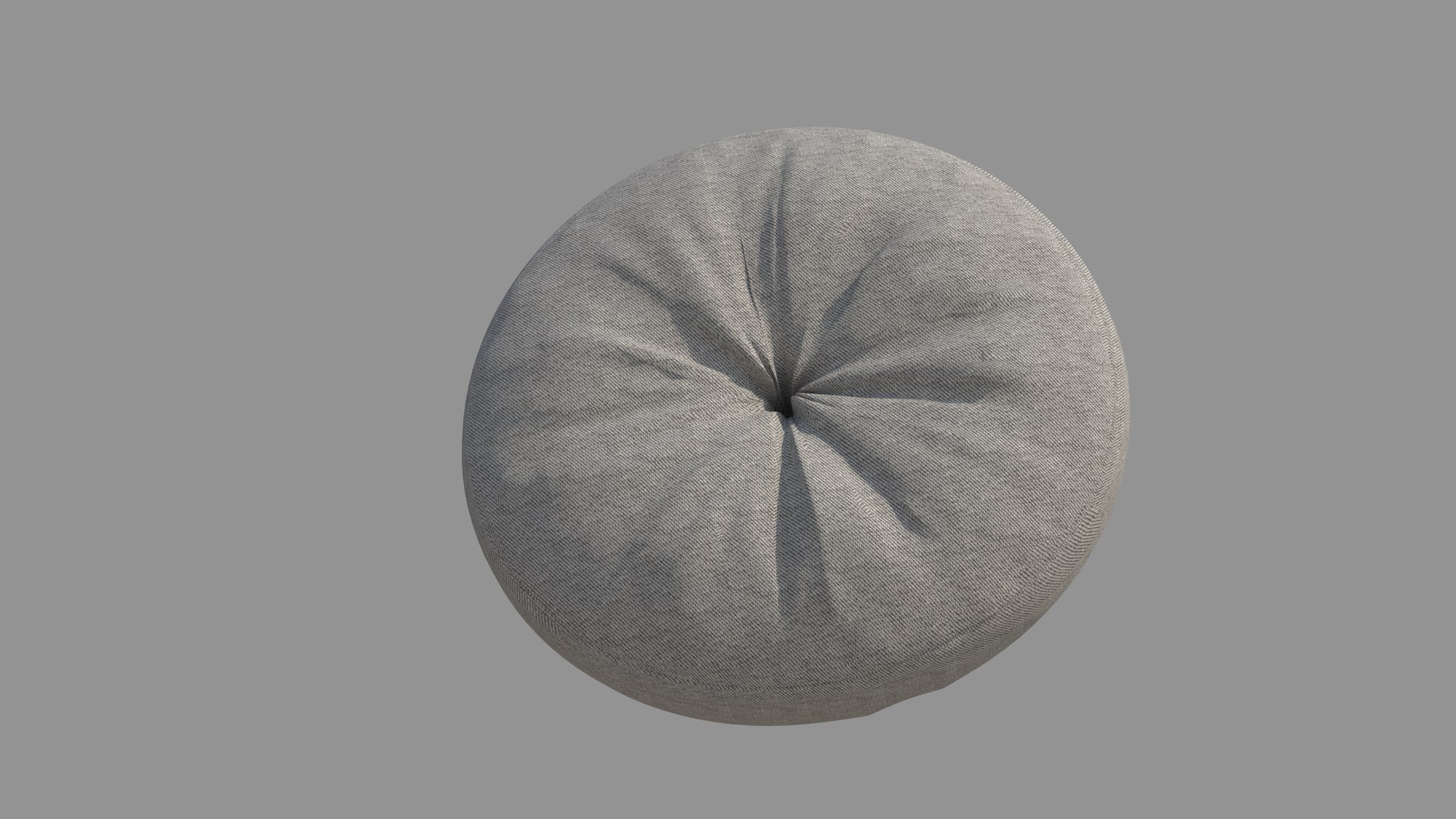 3D Sofa Round Pillow - TurboSquid 1980745