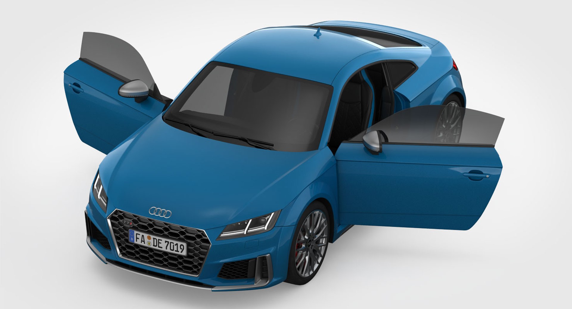 3D audi tt model - TurboSquid 1355153