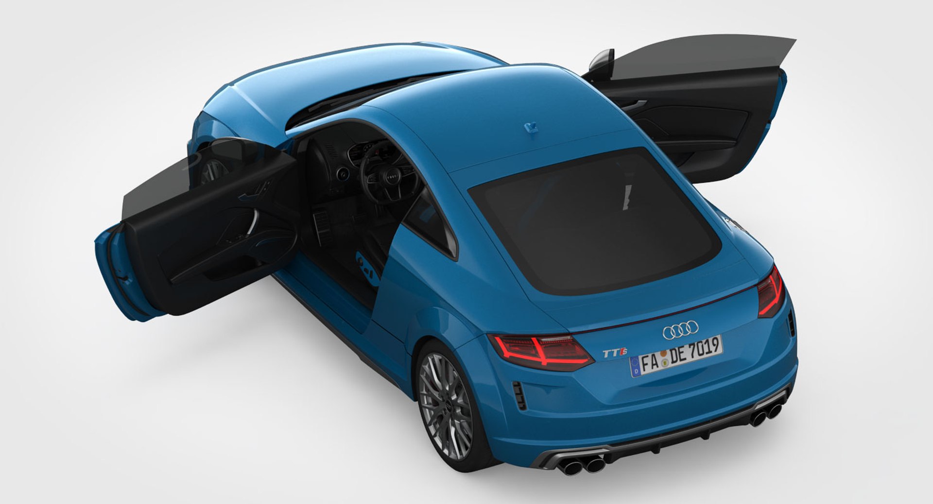 3D audi tt model - TurboSquid 1355153