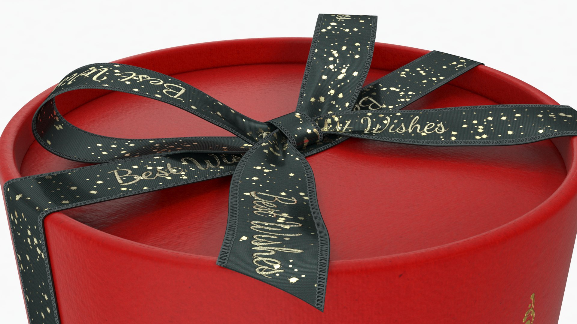 Christmas Cylinder Gift Medium 3D Model - TurboSquid 2129075
