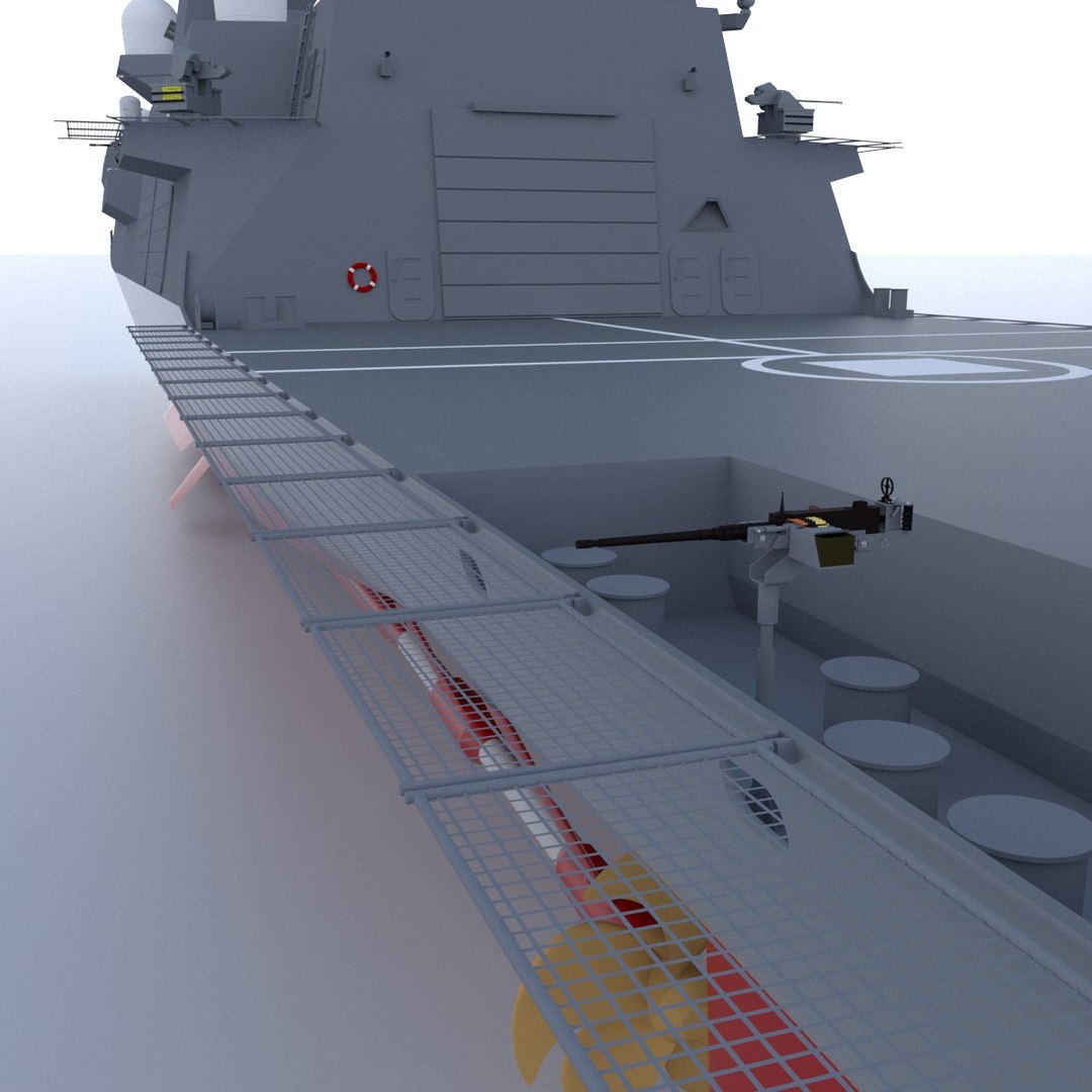 3D Type Frigate Sea 5000 - TurboSquid 1210831