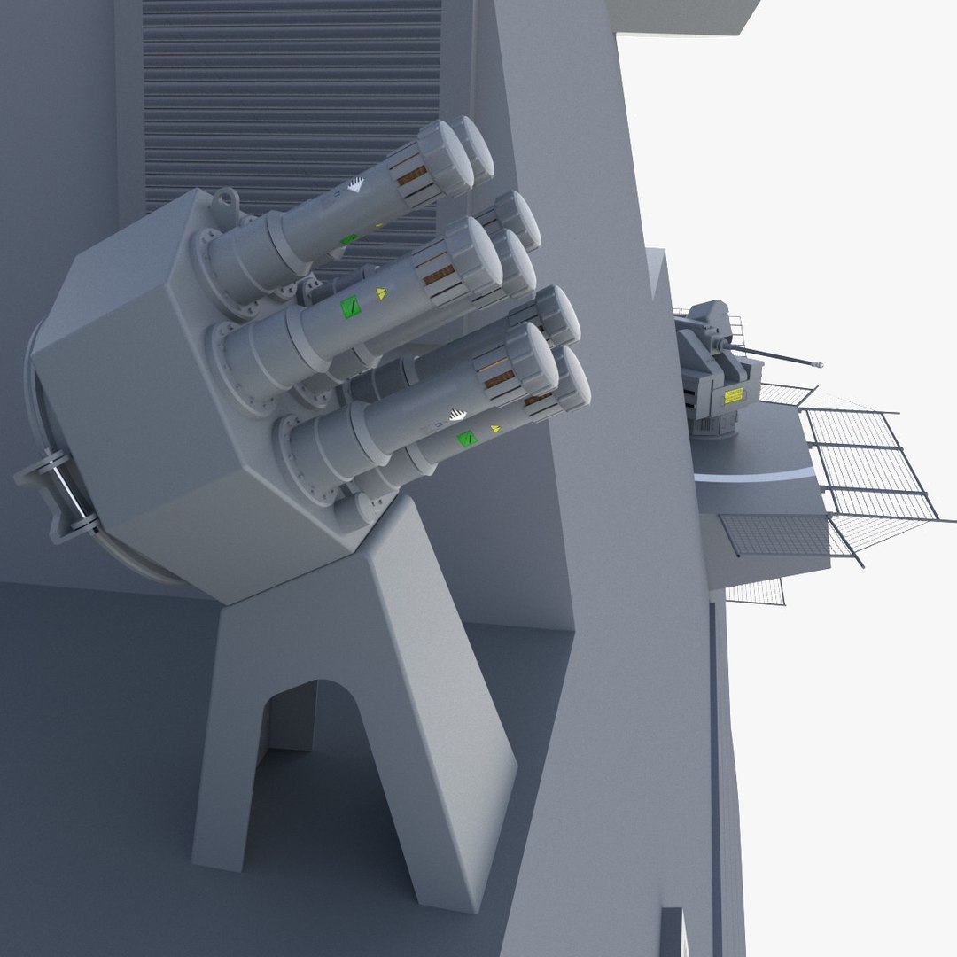 3D Type Frigate Sea 5000 - TurboSquid 1210831