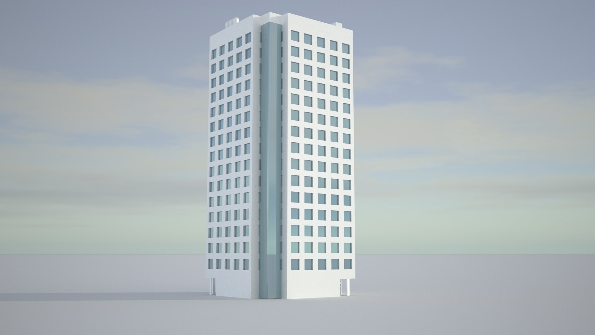 Realistic Building Architecture 1 3D Model - TurboSquid 1266590