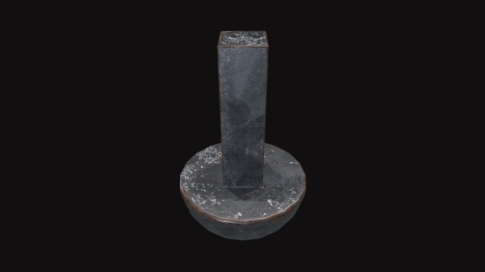 Medieval Hardie Hole Tool 03 3D Model - TurboSquid 2306561