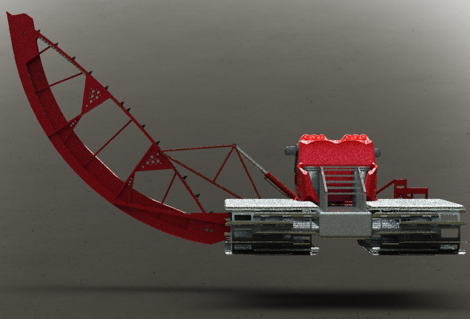 Maya Snowcat 19 Radius Pipe