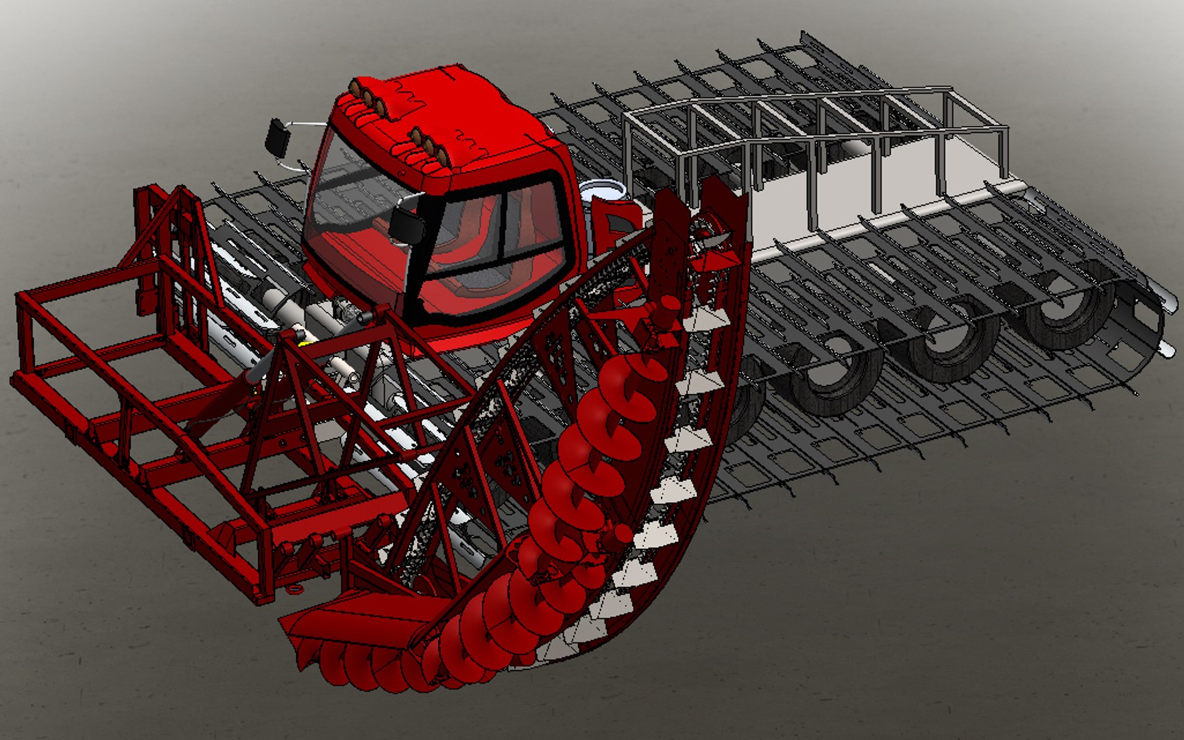 Maya Snowcat 19 Radius Pipe