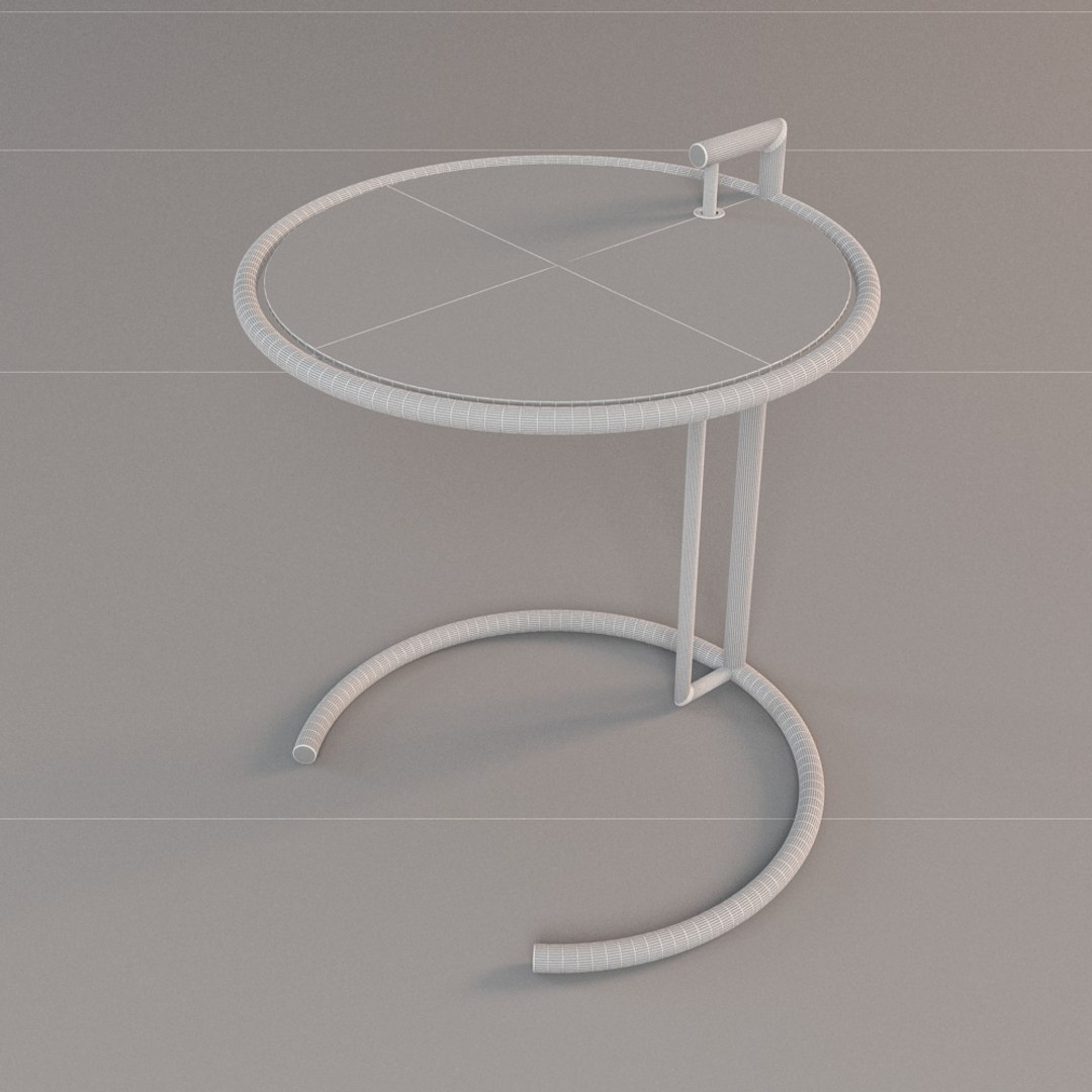 3d Model Eileen Grey Table