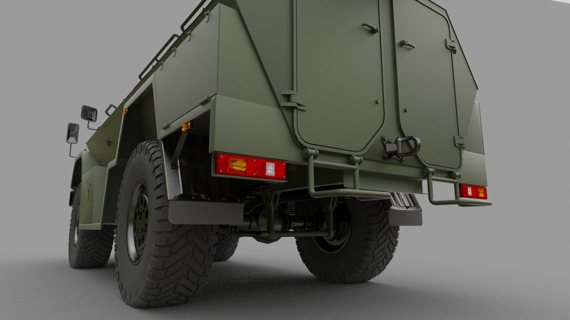 KAMAZ 43269 3D - TurboSquid 2166068