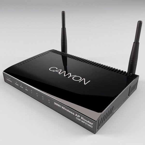3d wifi router canyon