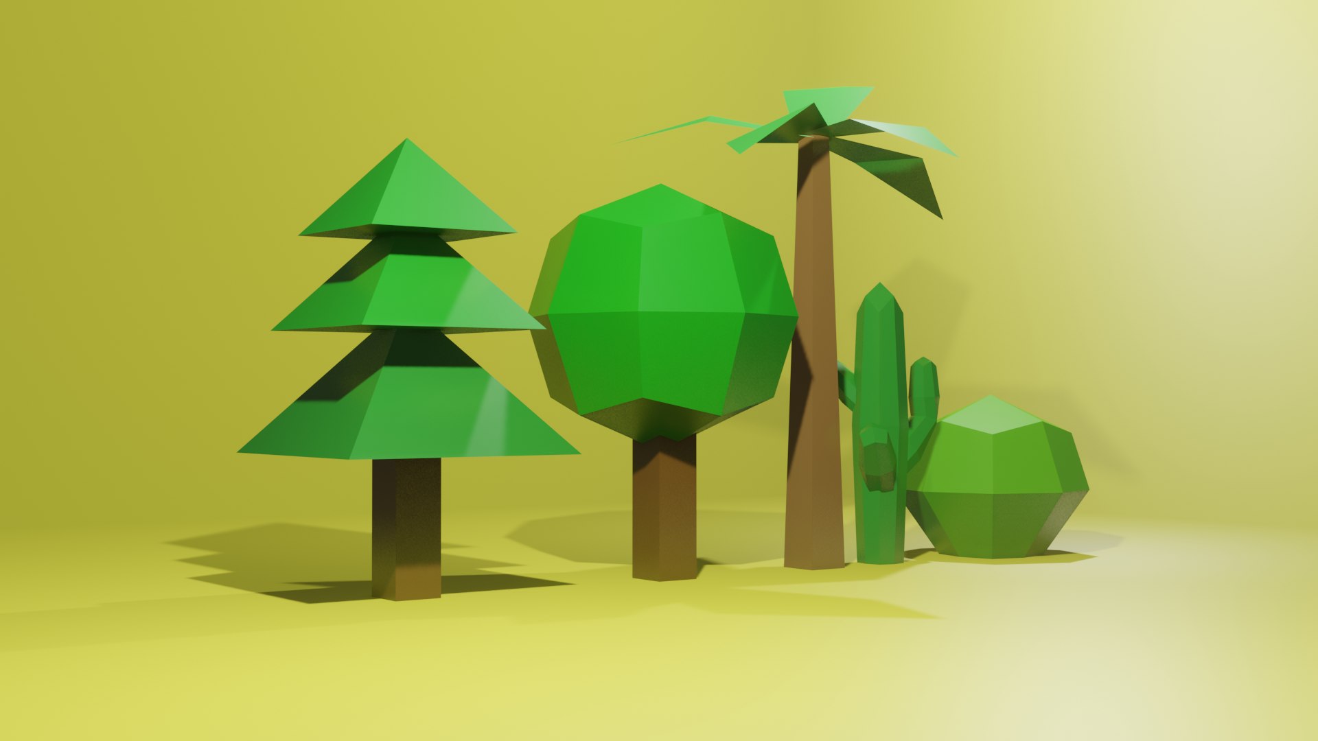 Trees Mobile 3D - TurboSquid 1695910