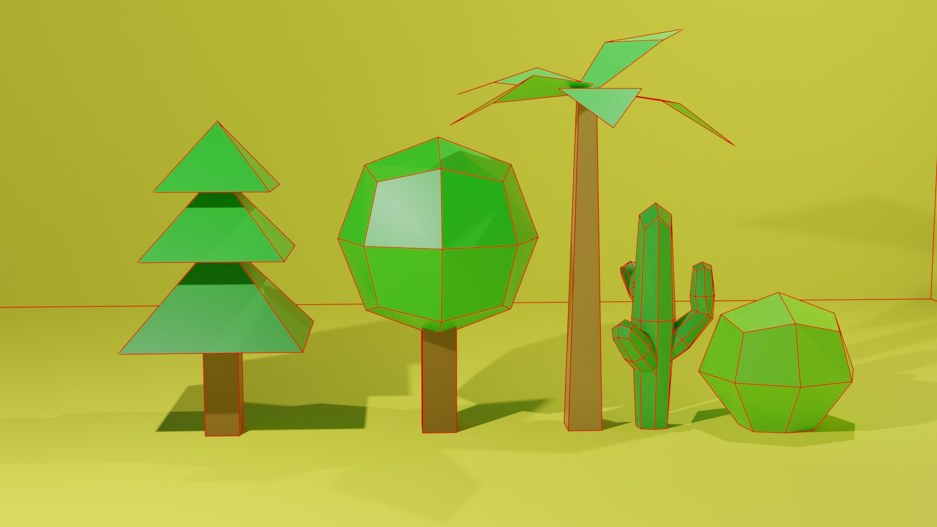 Trees Mobile 3D - TurboSquid 1695910