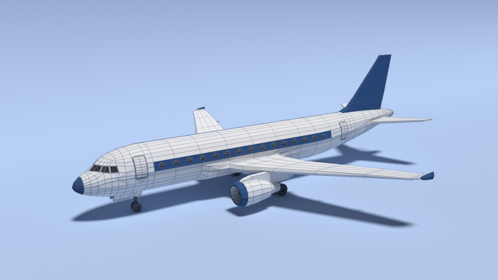 3D Airbus A320 Airplane - TurboSquid 1486460