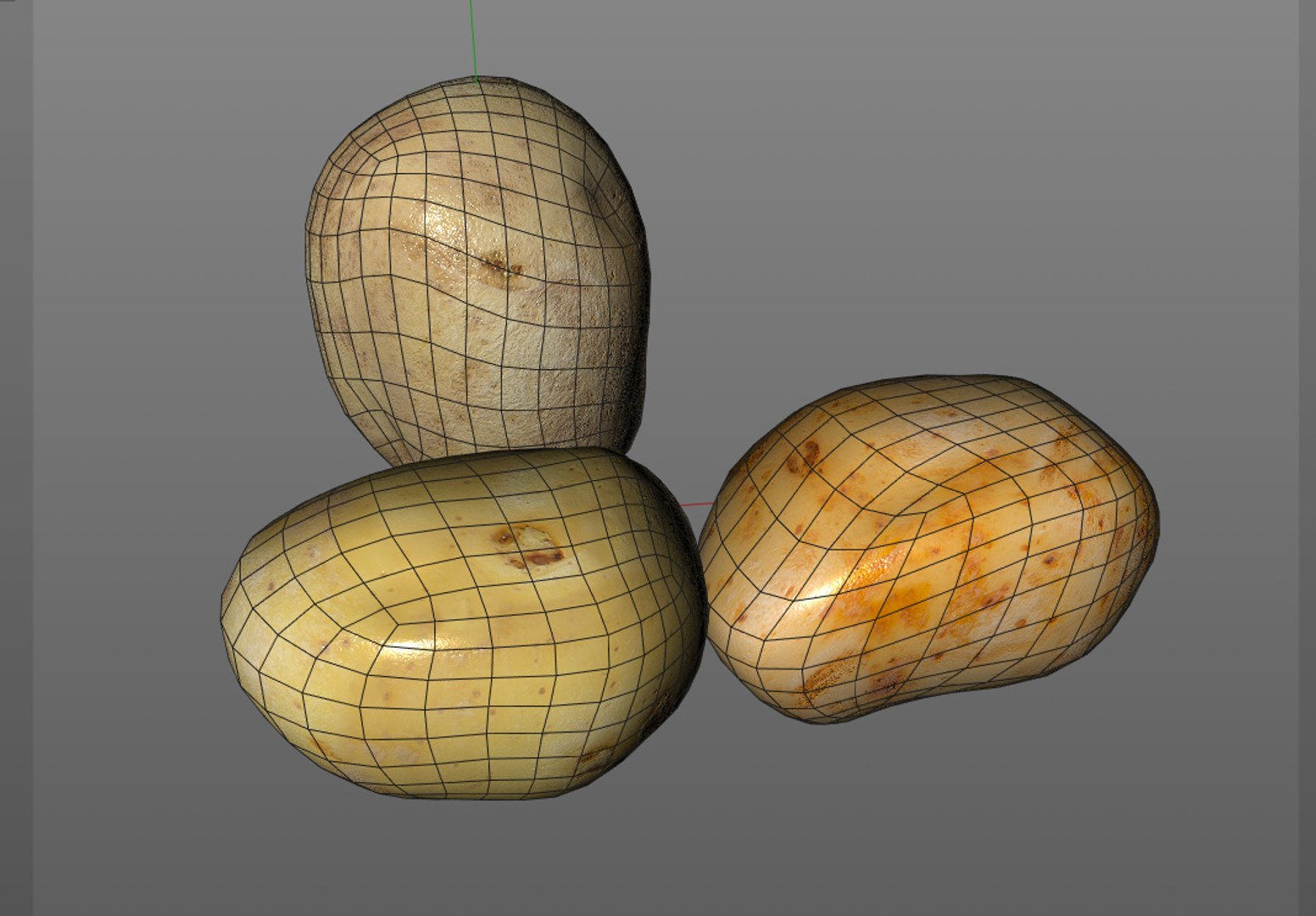 3D Potatoes Model - TurboSquid 1544565