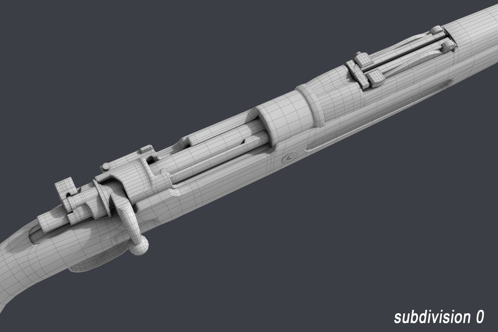 3D Mauser Carbine 98a Model - TurboSquid 1415822