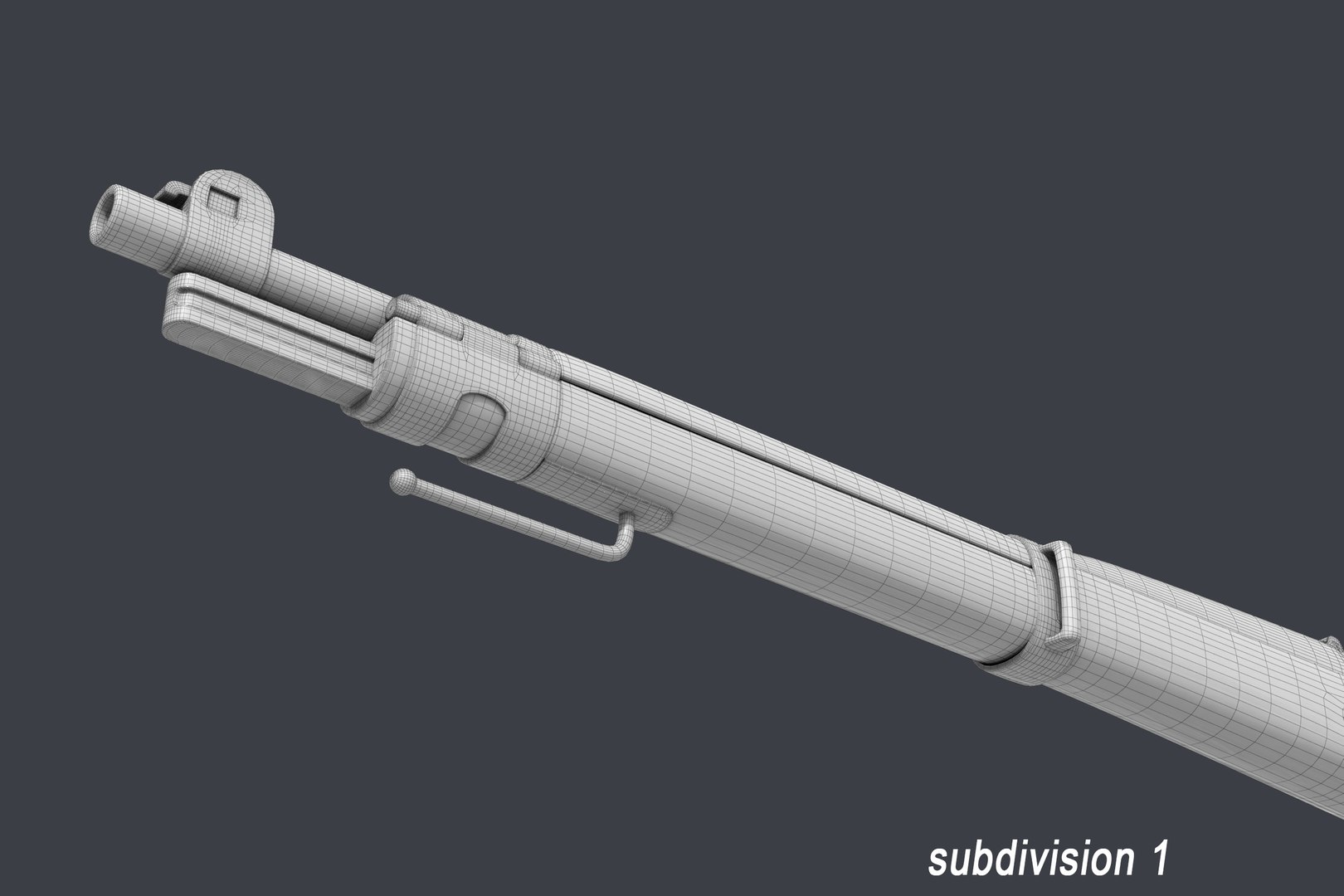 3D Mauser Carbine 98a Model - TurboSquid 1415822