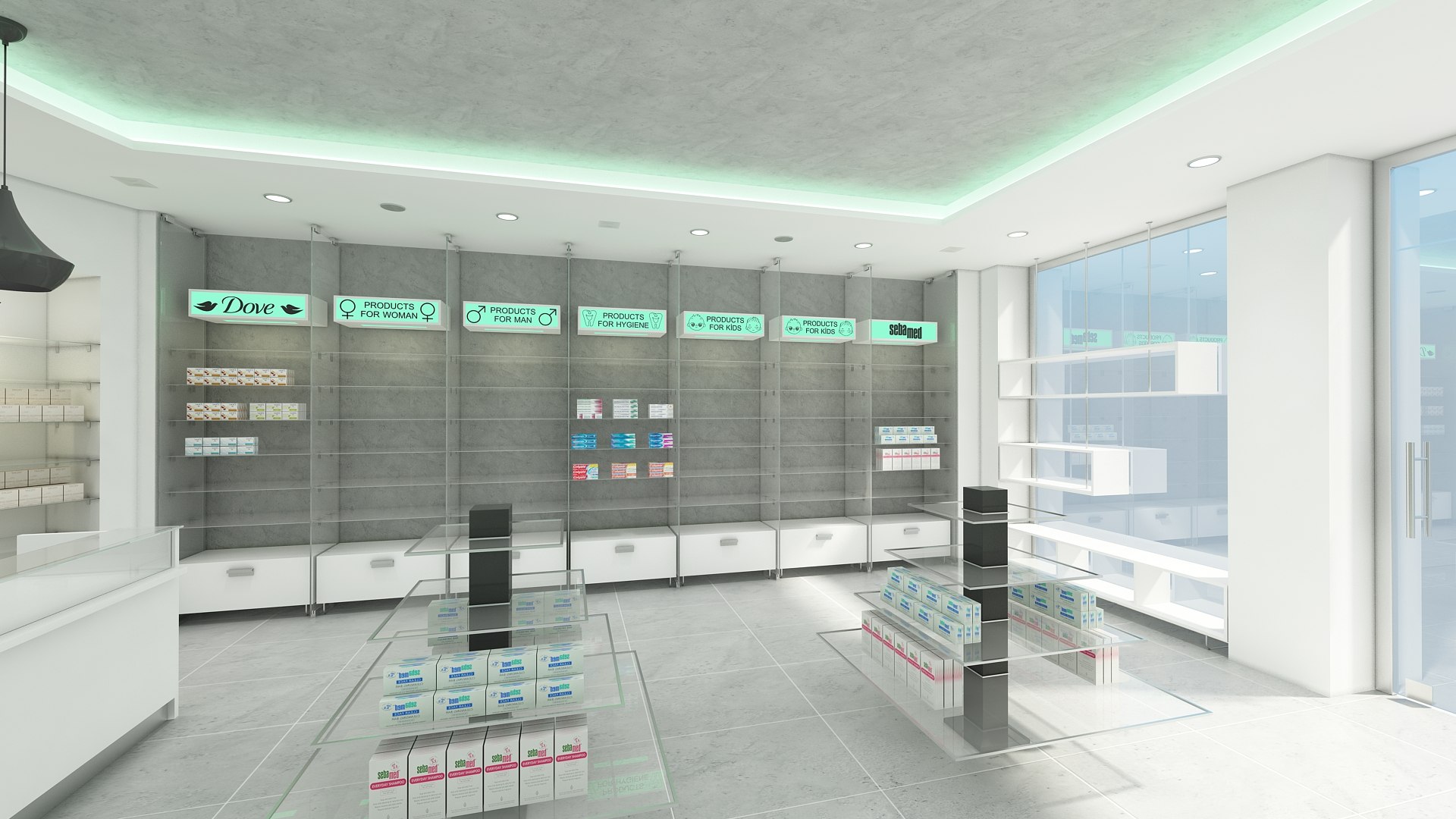 3D Pharmacy-Personel Care Store Model - TurboSquid 1975221