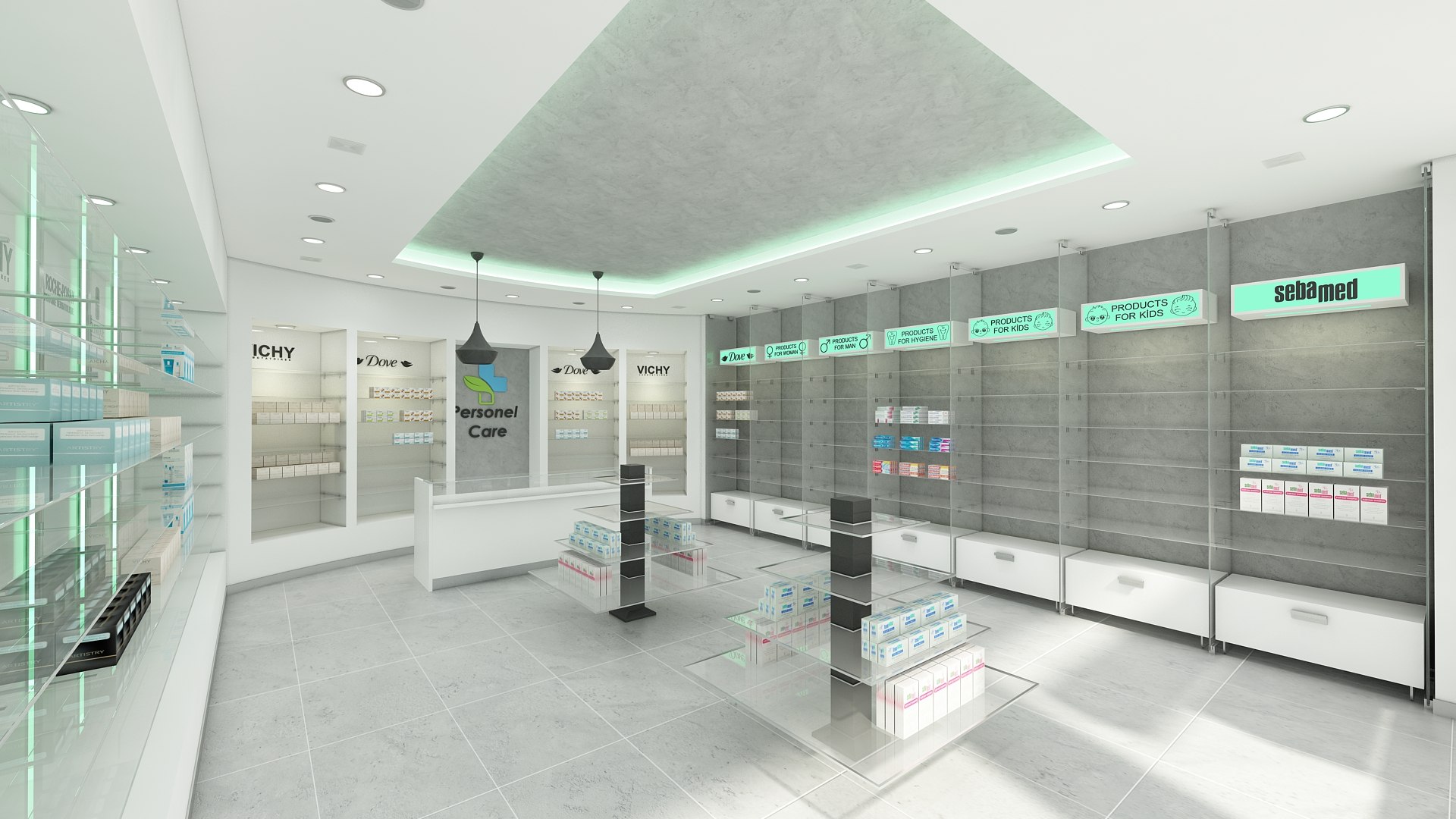 3D Pharmacy-Personel Care Store Model - TurboSquid 1975221