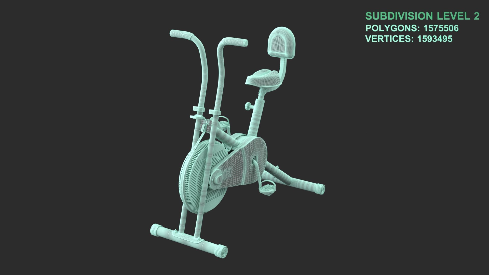 3D Exercise Bike Model - TurboSquid 2314583