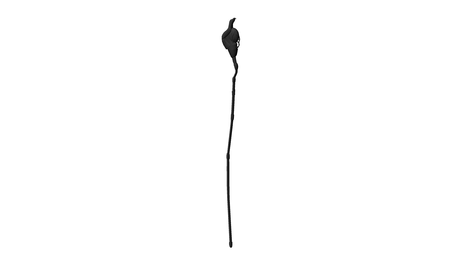3D Jewel Bird Staff Model - TurboSquid 1949776