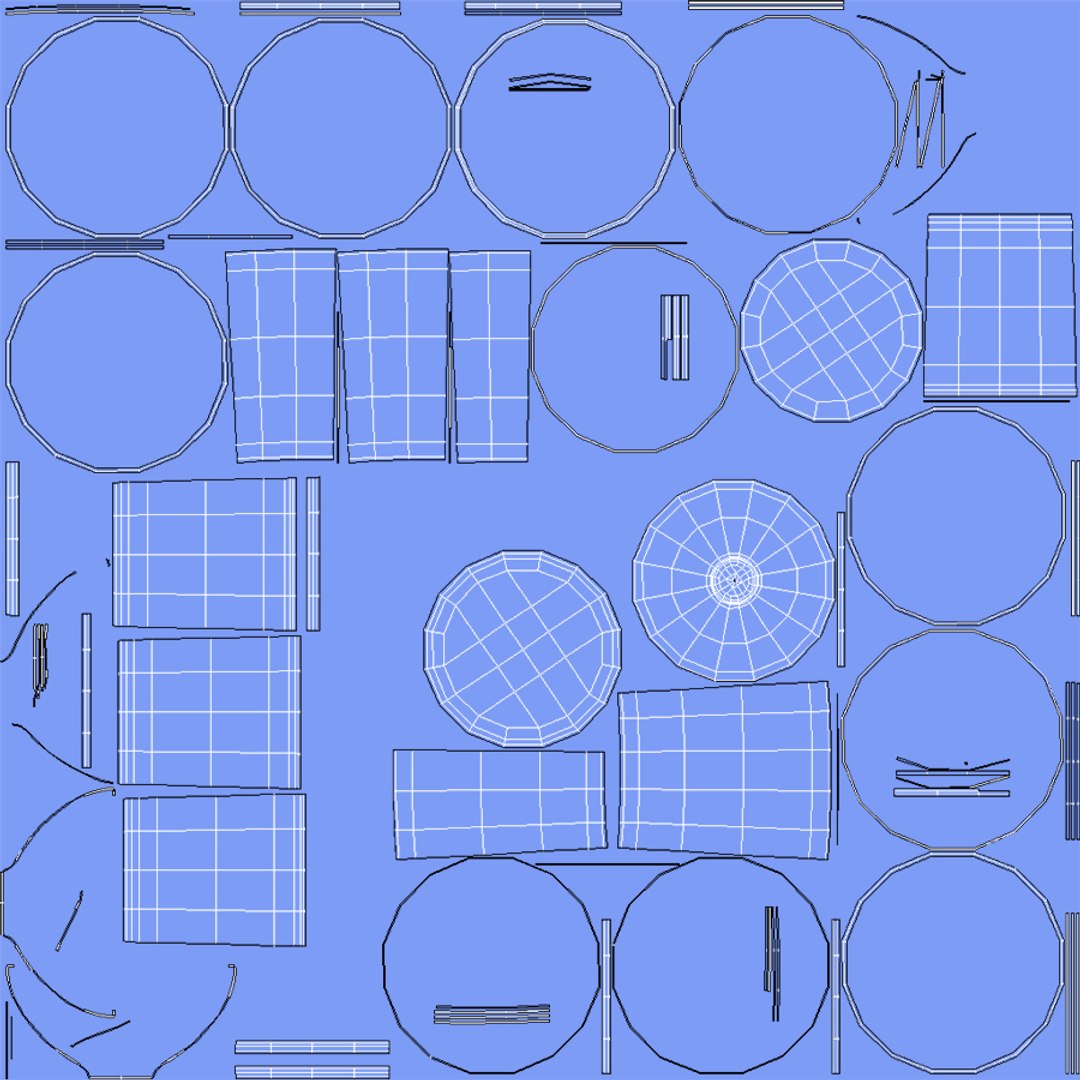 3D Stack Of Plastic Paint Buckets - TurboSquid 2094144