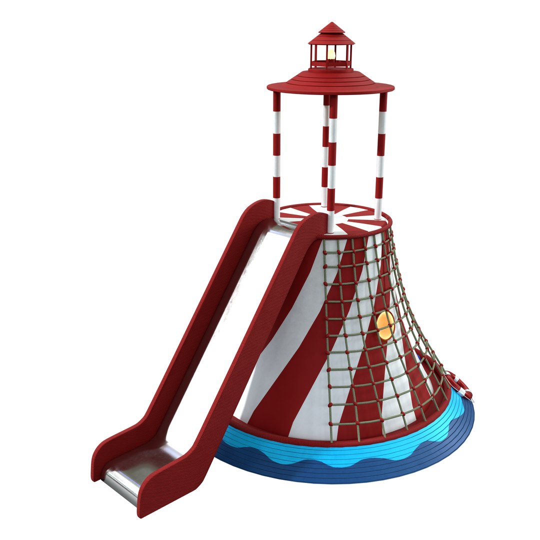 3D Modular Lighthouse Playground - PBR 4K Model - TurboSquid 2411759
