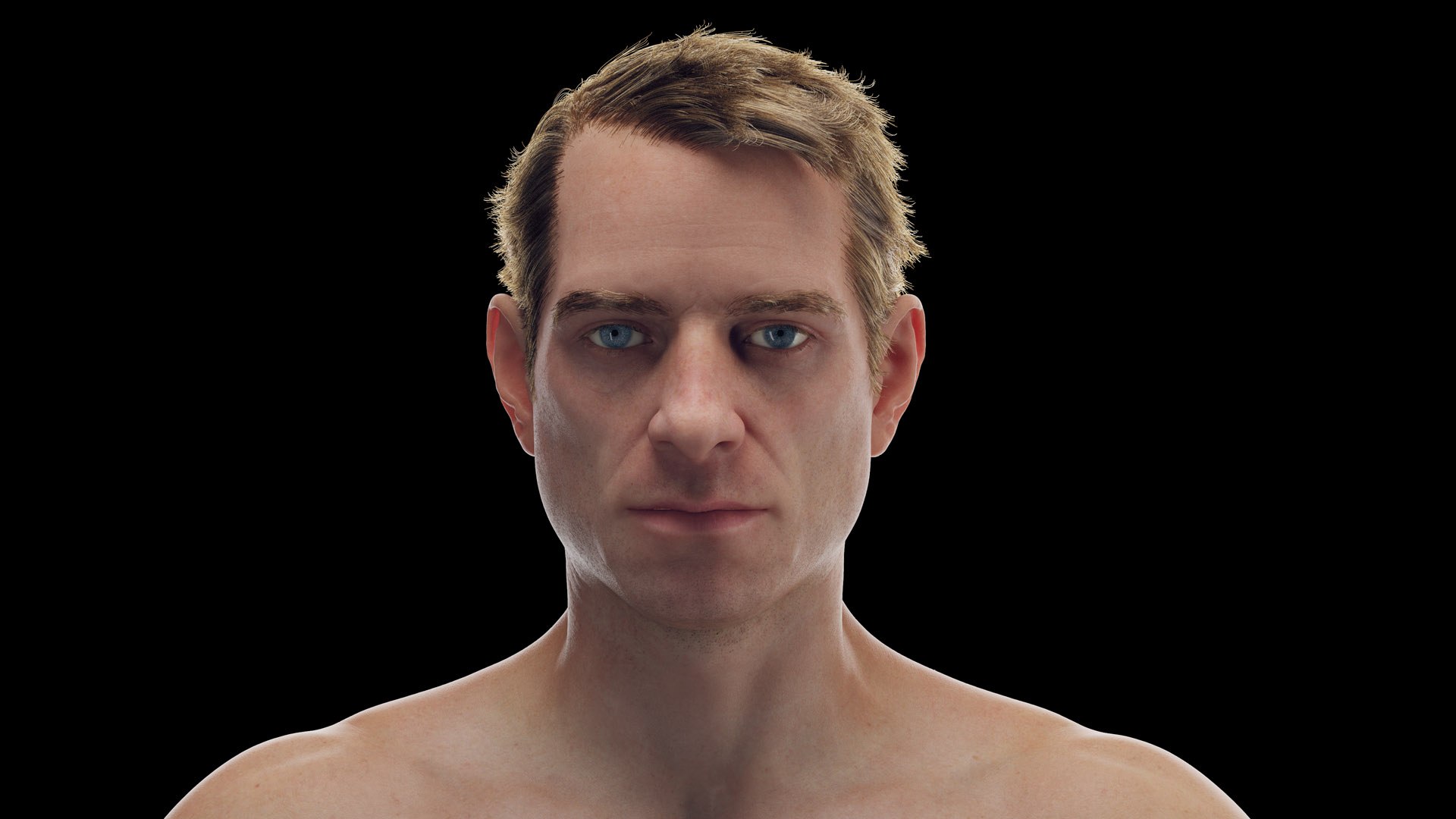 3D Human Male Body Static - TurboSquid 2010255
