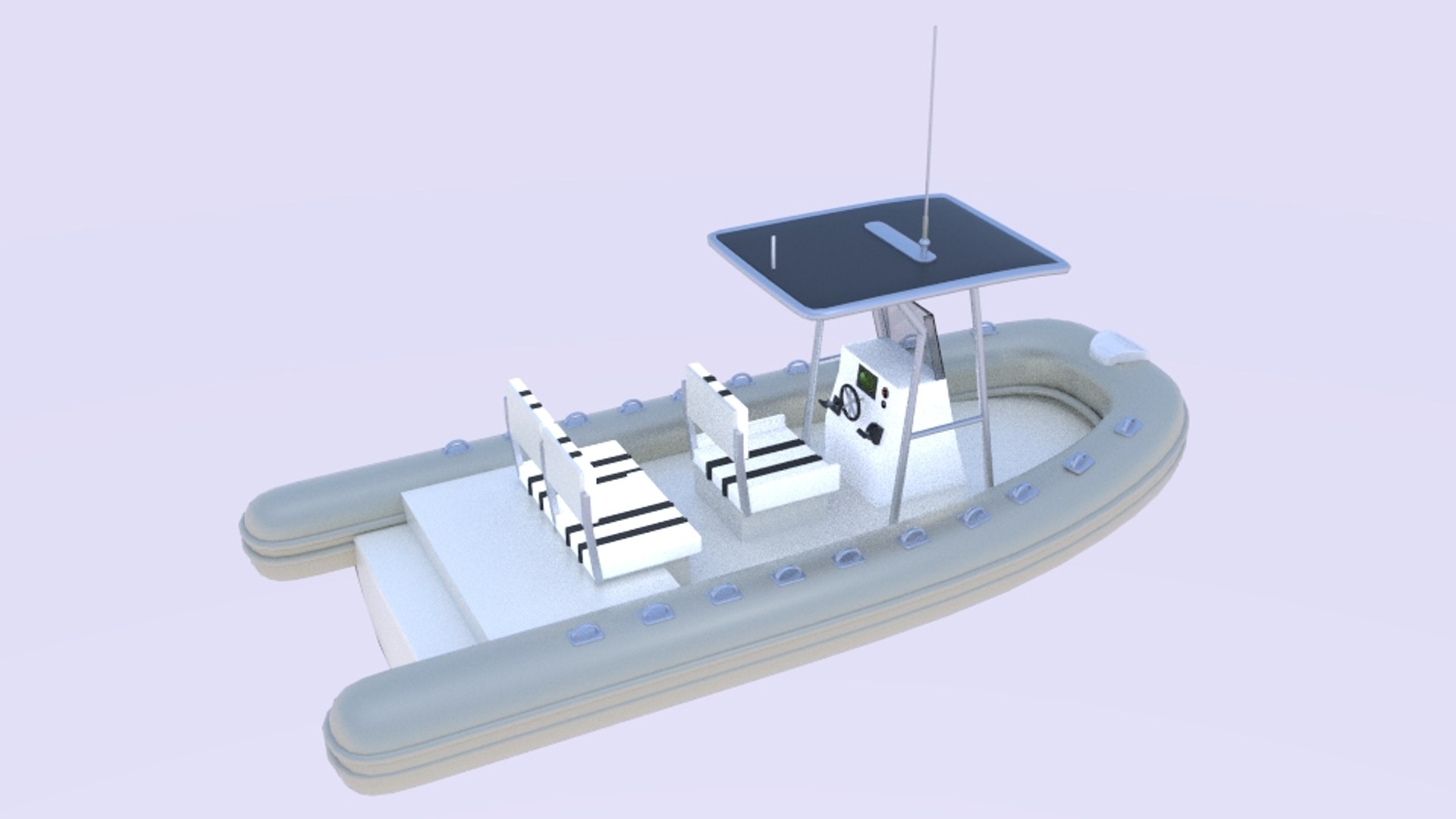 Inflatable Boat Model - TurboSquid 1156014