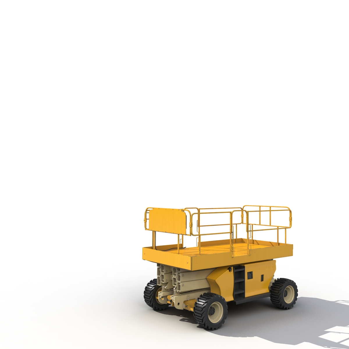 max engine powered scissor lift