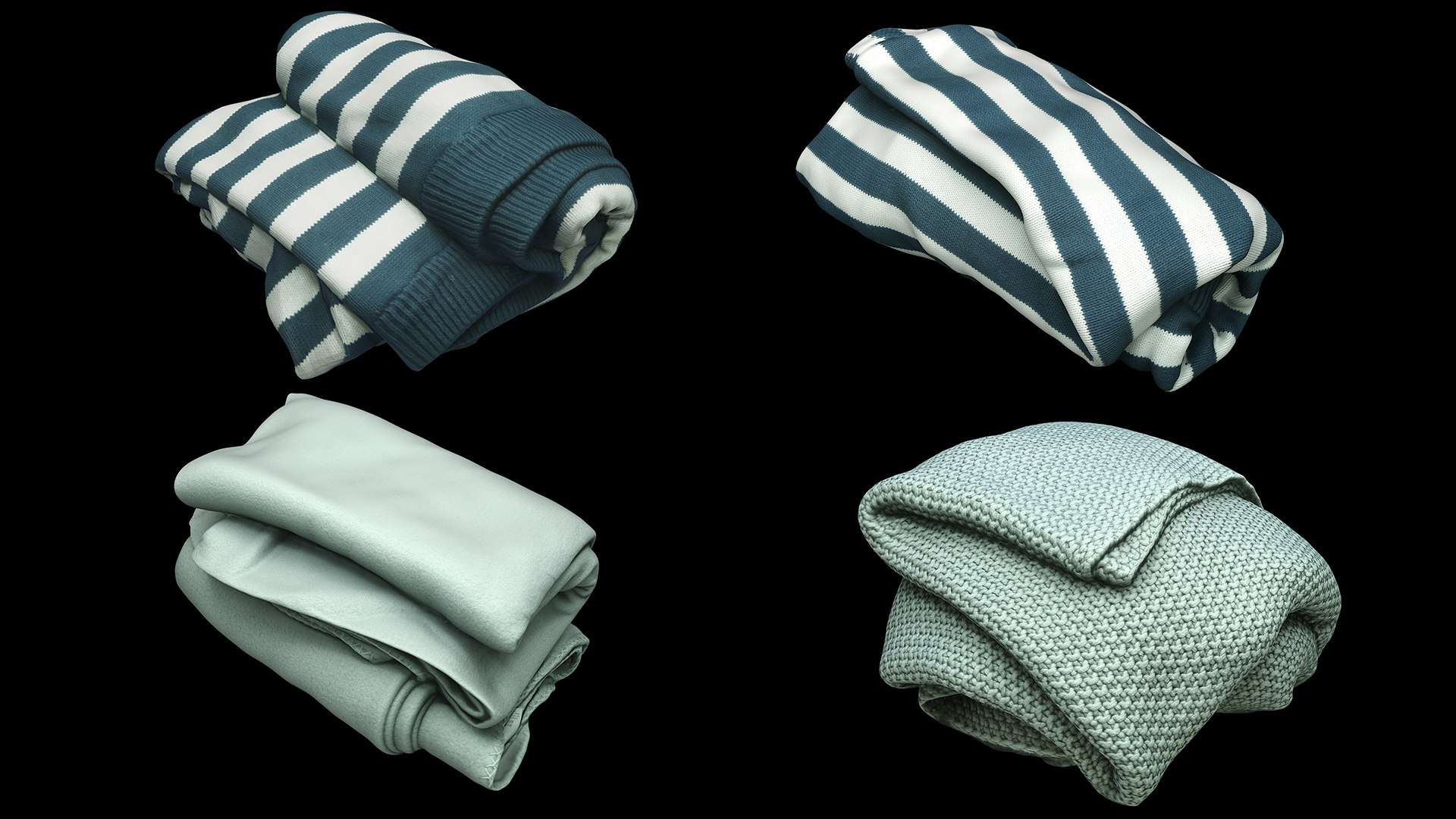 3D Blanket Collection 01 Model - TurboSquid 2062023