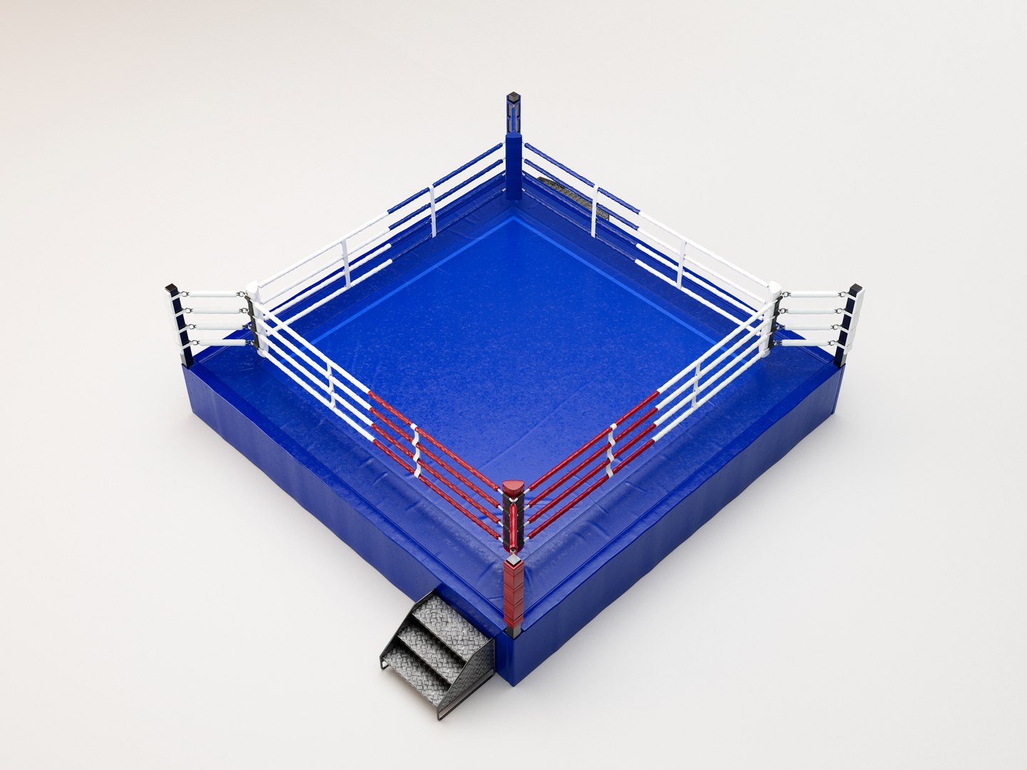 Boxing Ring REGULATION SIZE 3D - TurboSquid 2005552