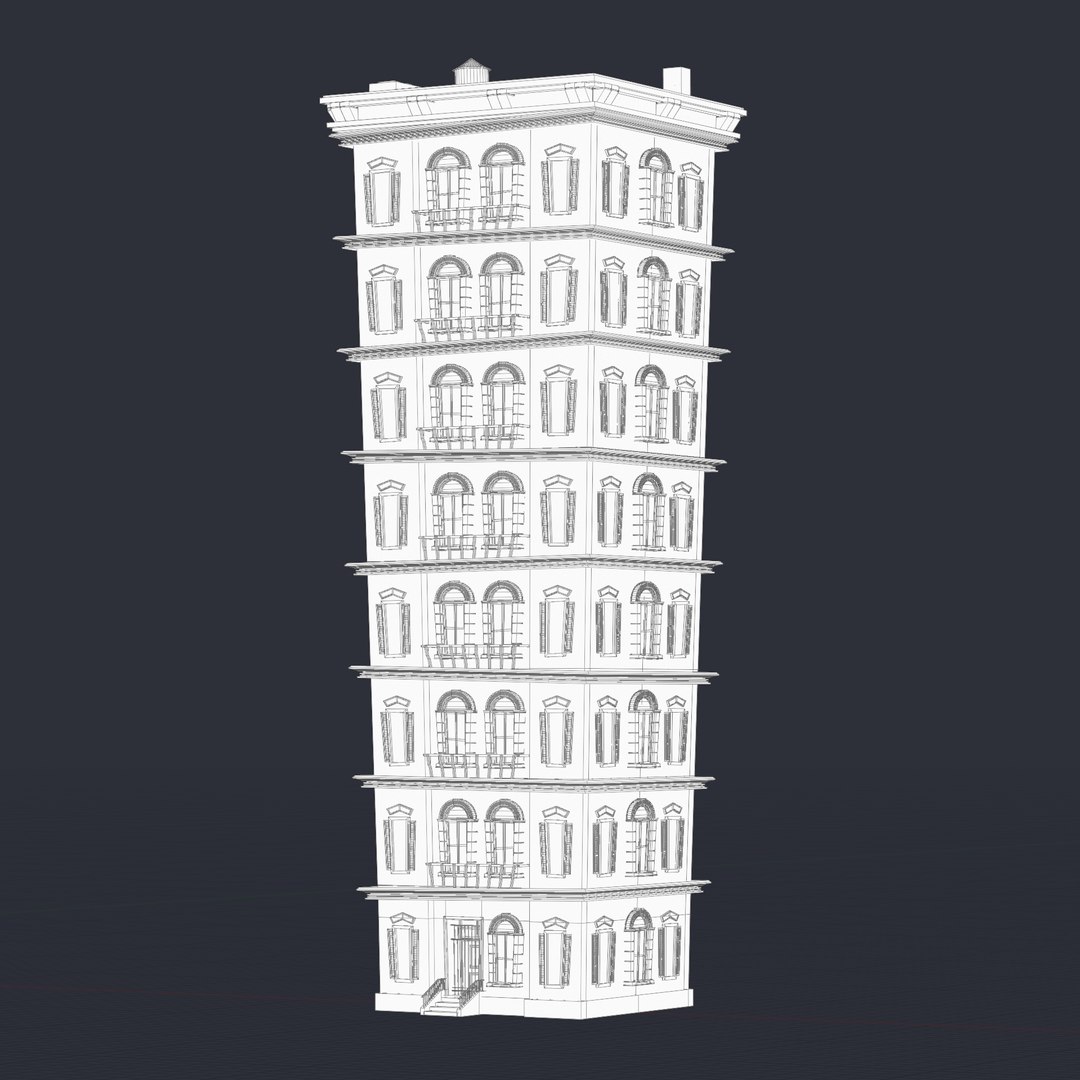 20 Low Poly Cartoon Building Collection 3D Model - TurboSquid 2321709