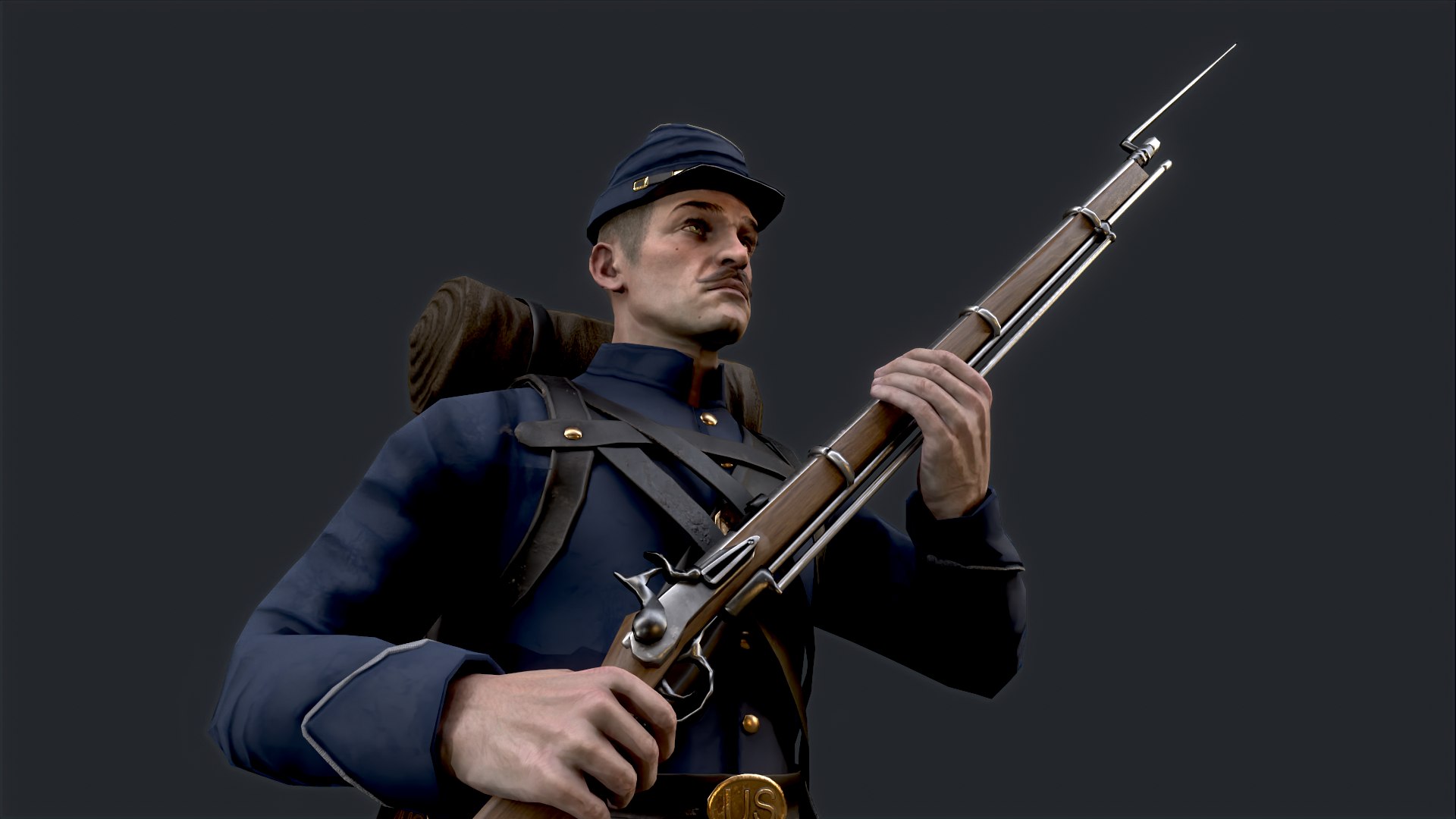 Soldier 2 3D Model - TurboSquid 2136882
