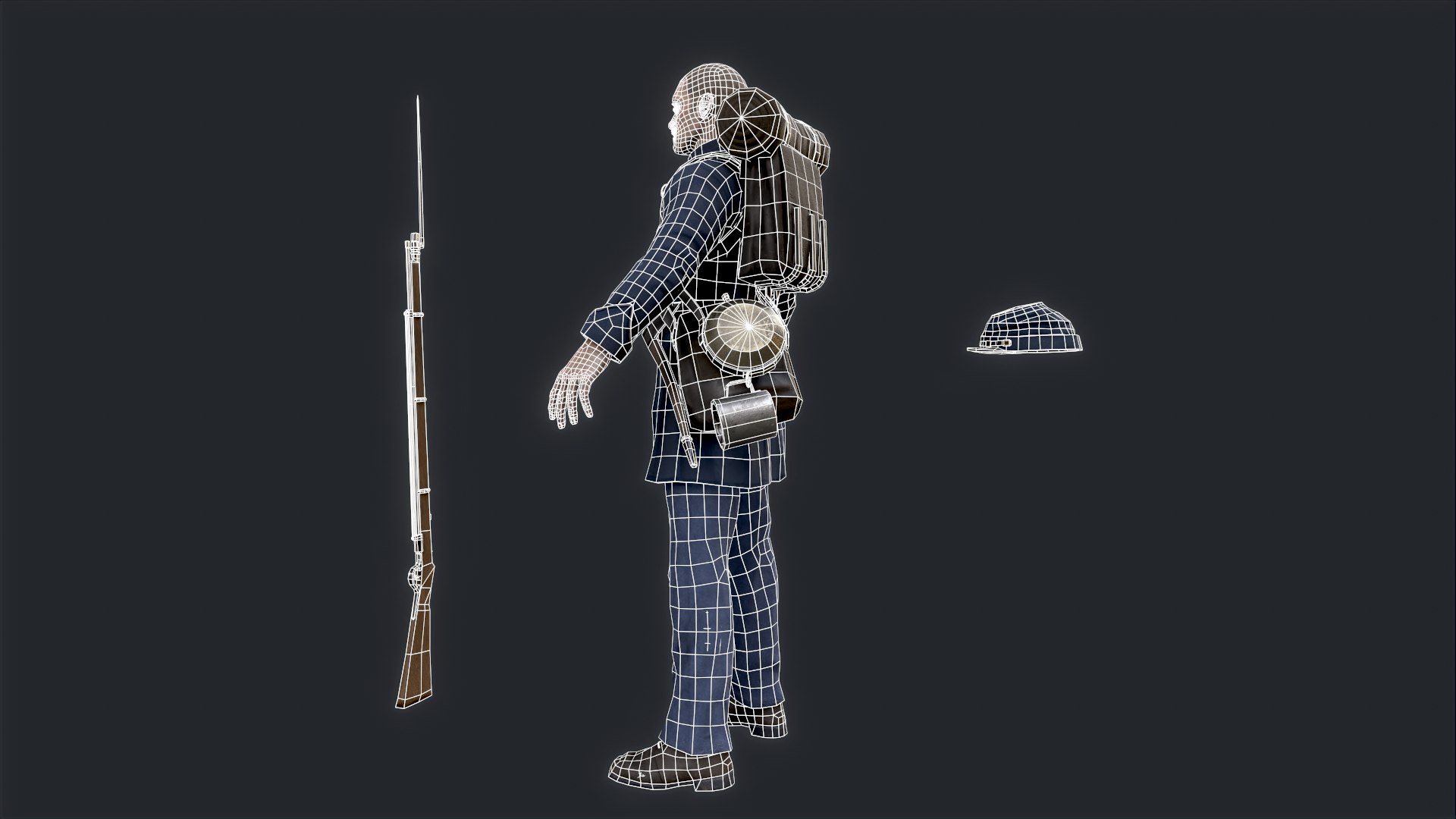 Soldier 2 3D Model - TurboSquid 2136882
