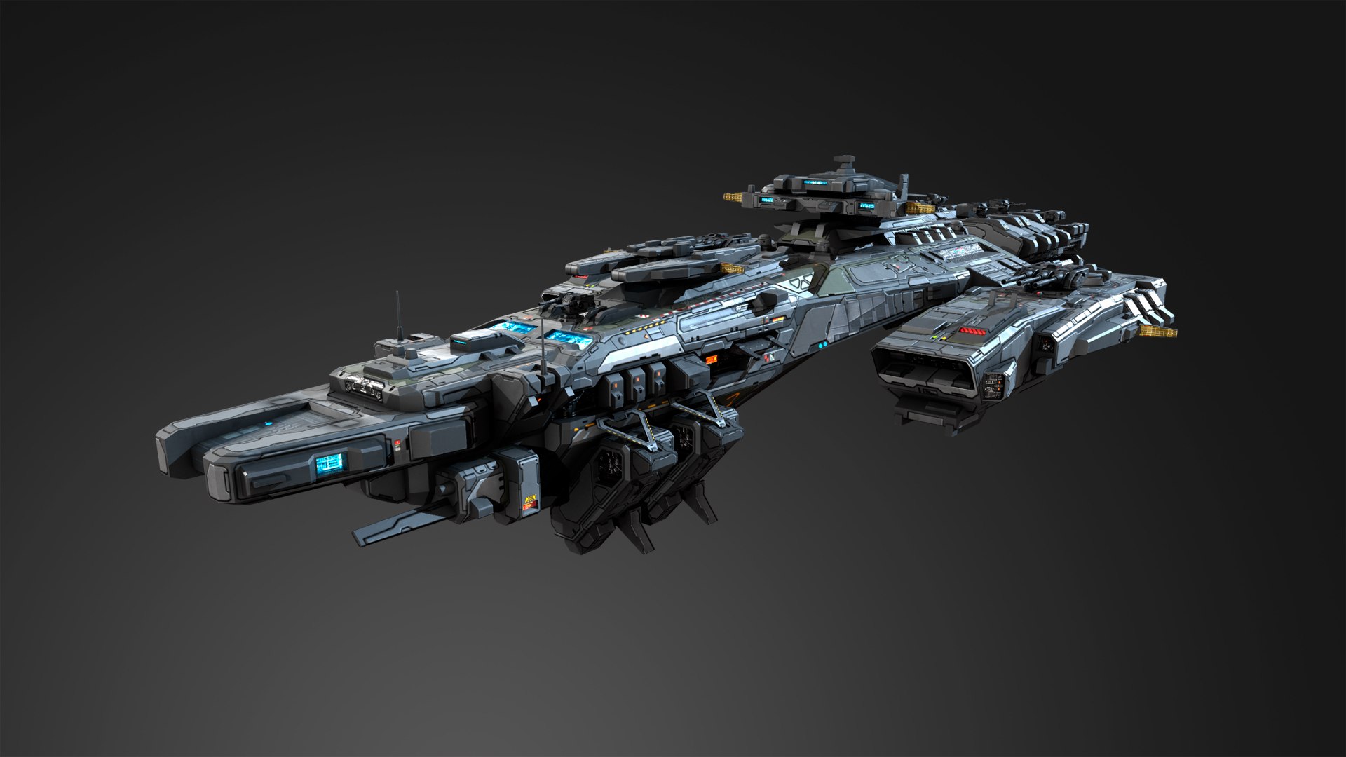 G4 DESTROYER Spacecraft 3D - TurboSquid 1900015