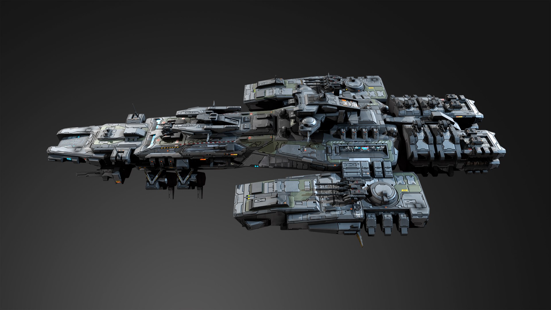 G4 DESTROYER Spacecraft 3D - TurboSquid 1900015