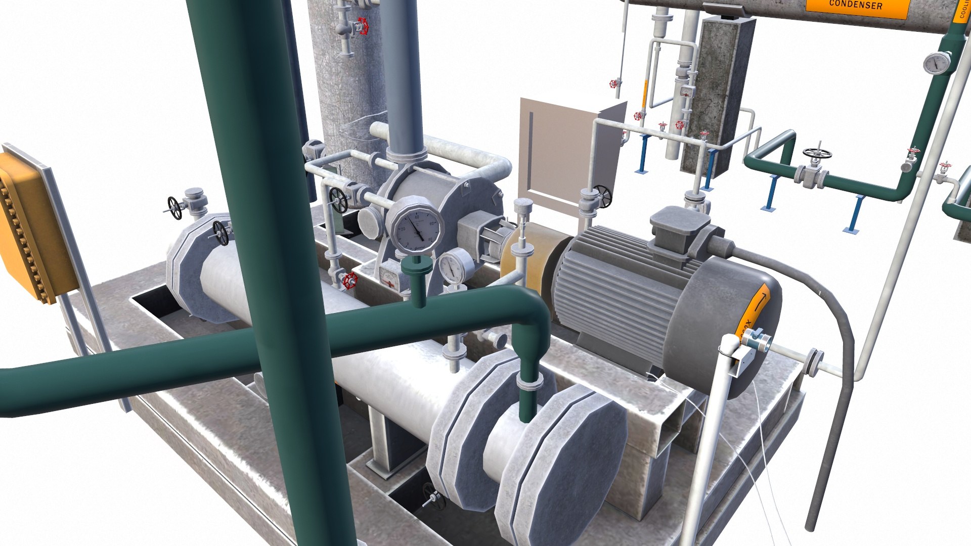 Extruder Vacuum Condenser 3D - TurboSquid 2345614