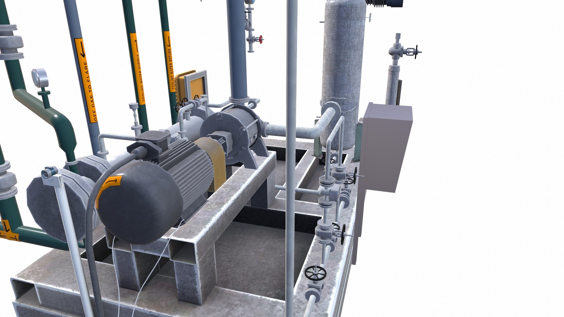 Extruder Vacuum Condenser 3D - TurboSquid 2345614